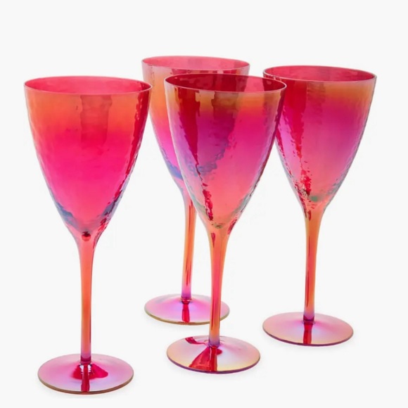 Zodax Los Angeles California | Dining | Nwtset Of 4 Zodax Red ...